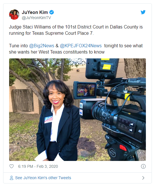 Texas Supreme Court candidate visits Big Spring | Judge Staci Williams ...